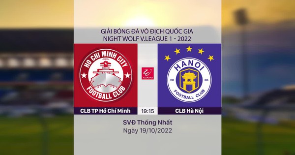VIDEO Highlights CLB TP Hồ Chí Minh 0-6 CLB Hà Nội | Vòng 20 V.League 2022 - Video đã phát trên ...