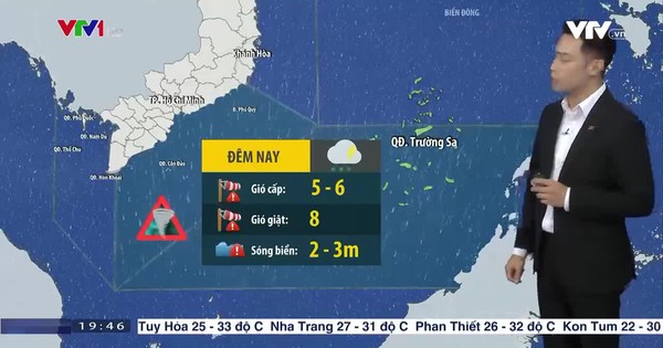 Bản tin thời tiết 19h45 - 05/9/2022 - Video đã phát trên VTV | VTV.VN