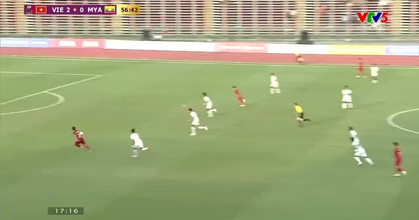 U22 Việt Nam 3-0 U22 Myanmar | Khuất Văn Khang lập công (57') - Video đã phát trên THE-THAO | VTV.VN